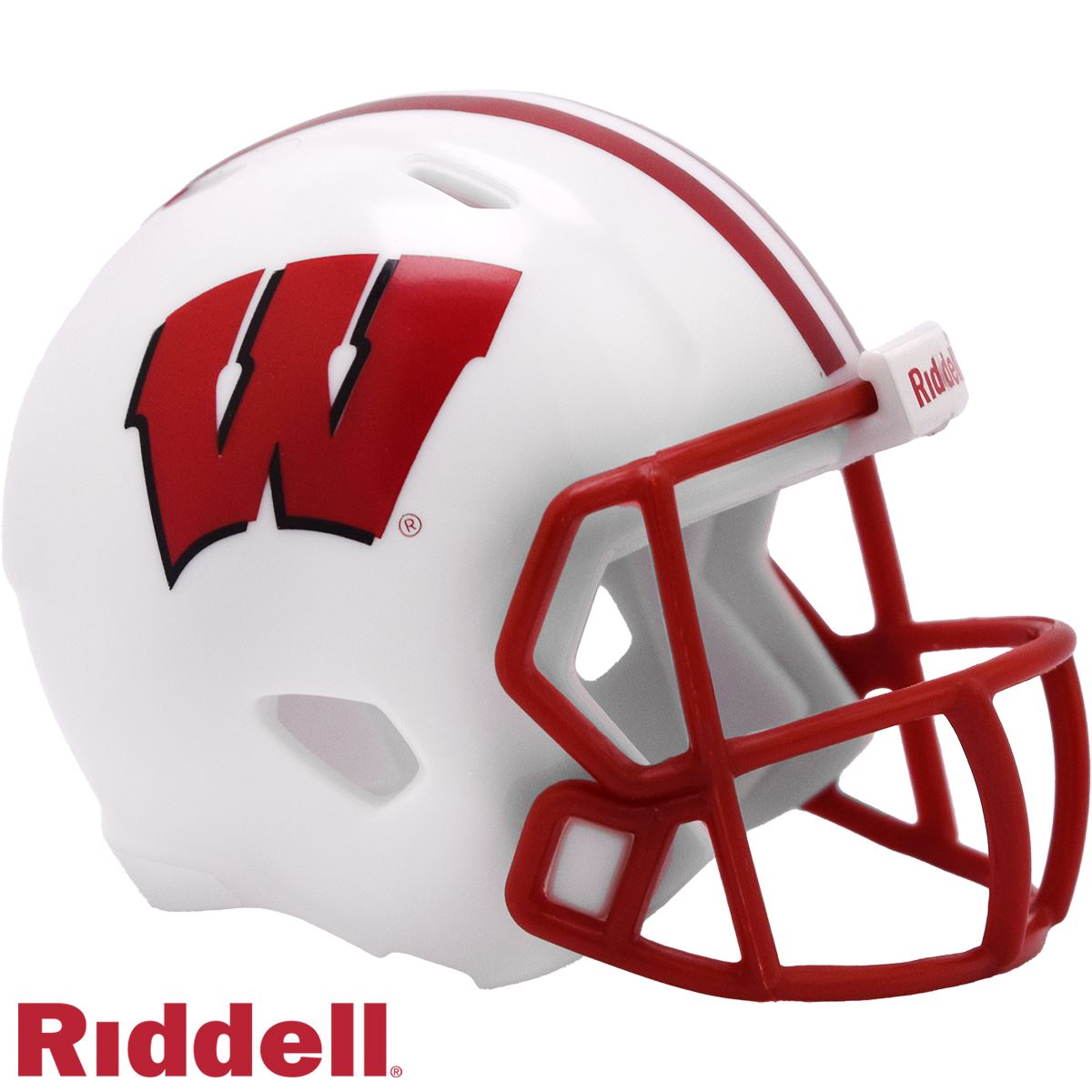 Wisconsin Badgers Riddell Speed Pocket Pro Football Helmet – Creative ...