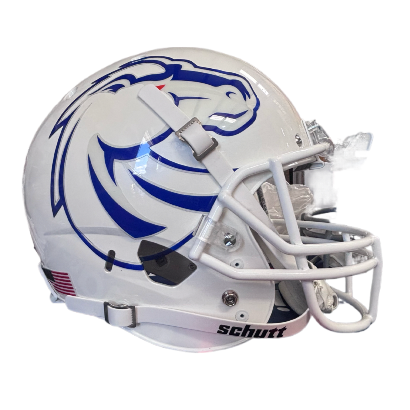 Boise State Broncos White 2024 Full Size Replica Helmet – Creative Sports