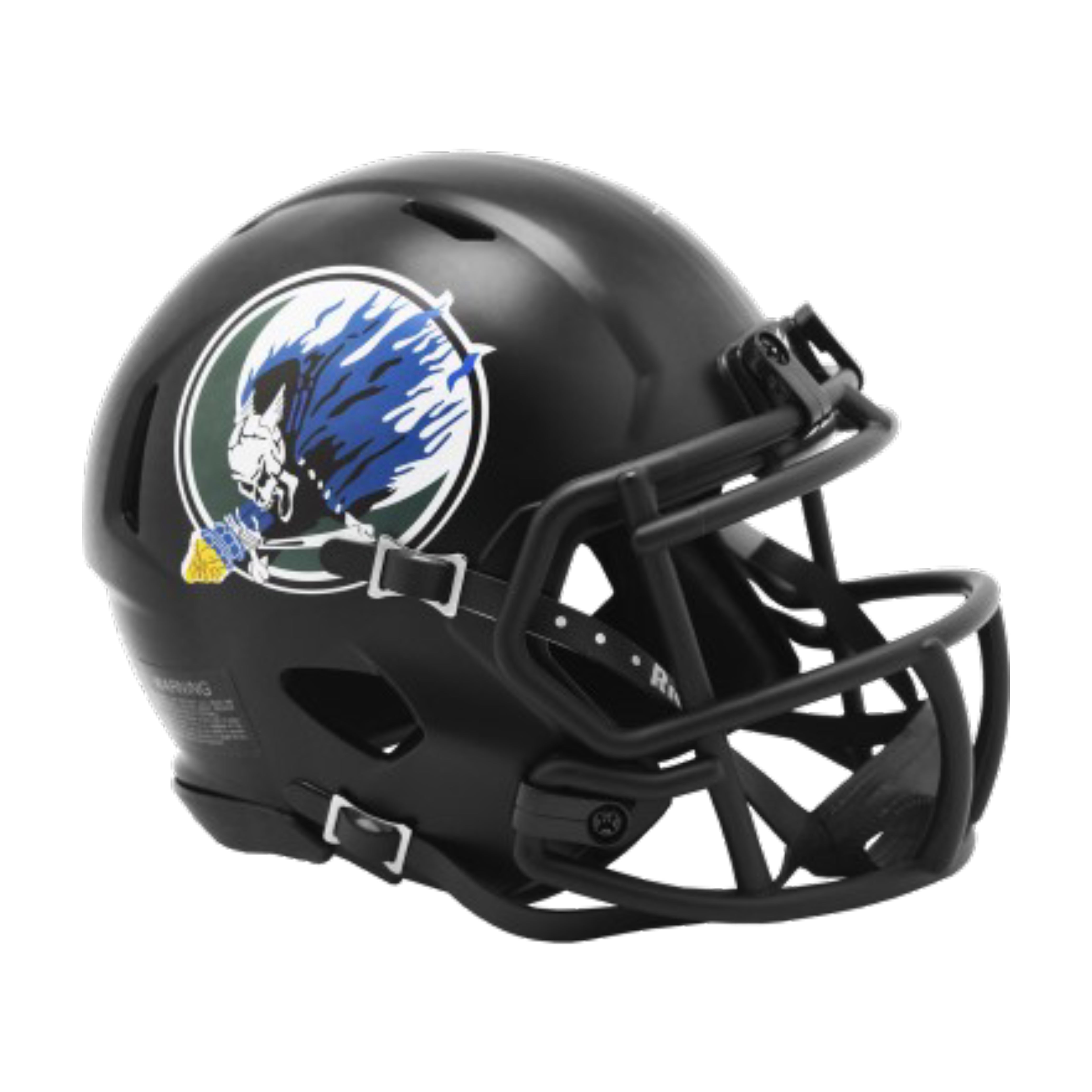 Air Force Falcons Spooky Limited Edition NCAA Mini Speed Football Helm ...