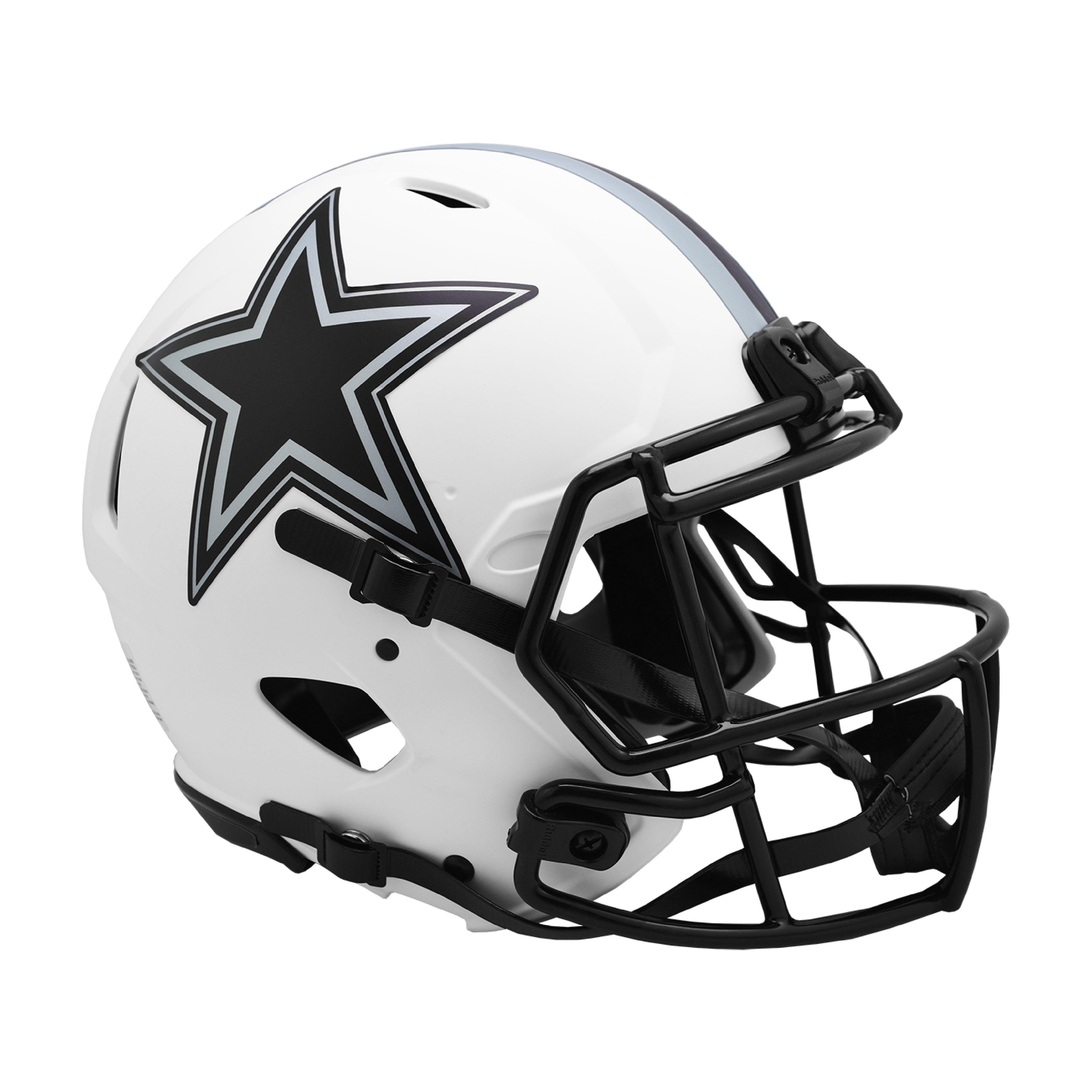 Dallas Cowboys LUNAR Full Size Authentic Football Helmet – Creative Sports