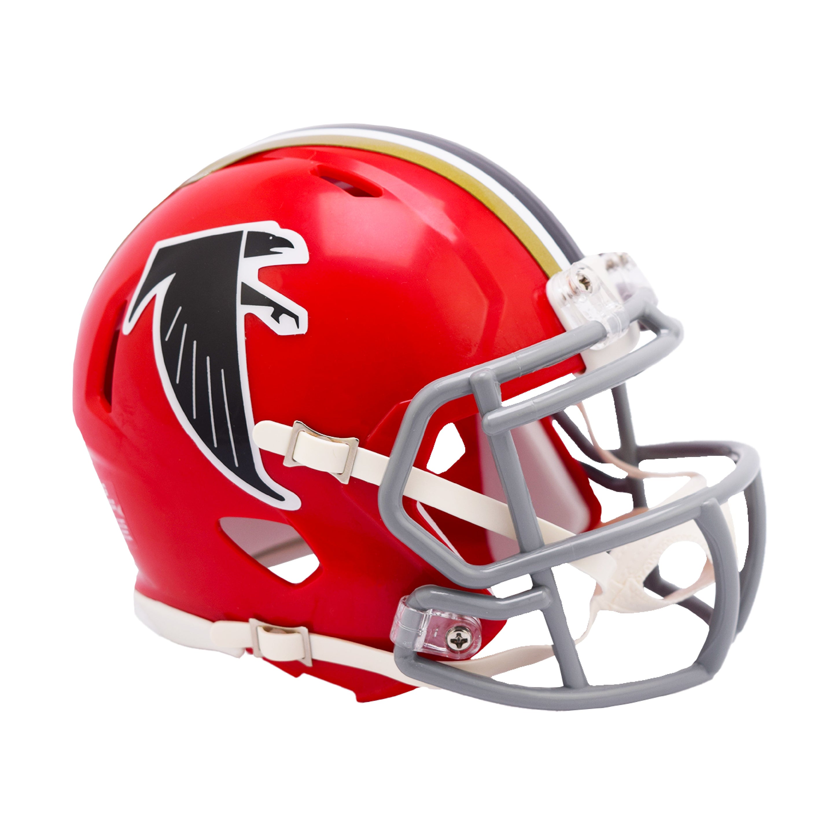 Atlanta Falcons 1966-1969 Throwback Riddell Speed Mini Football Helmet ...