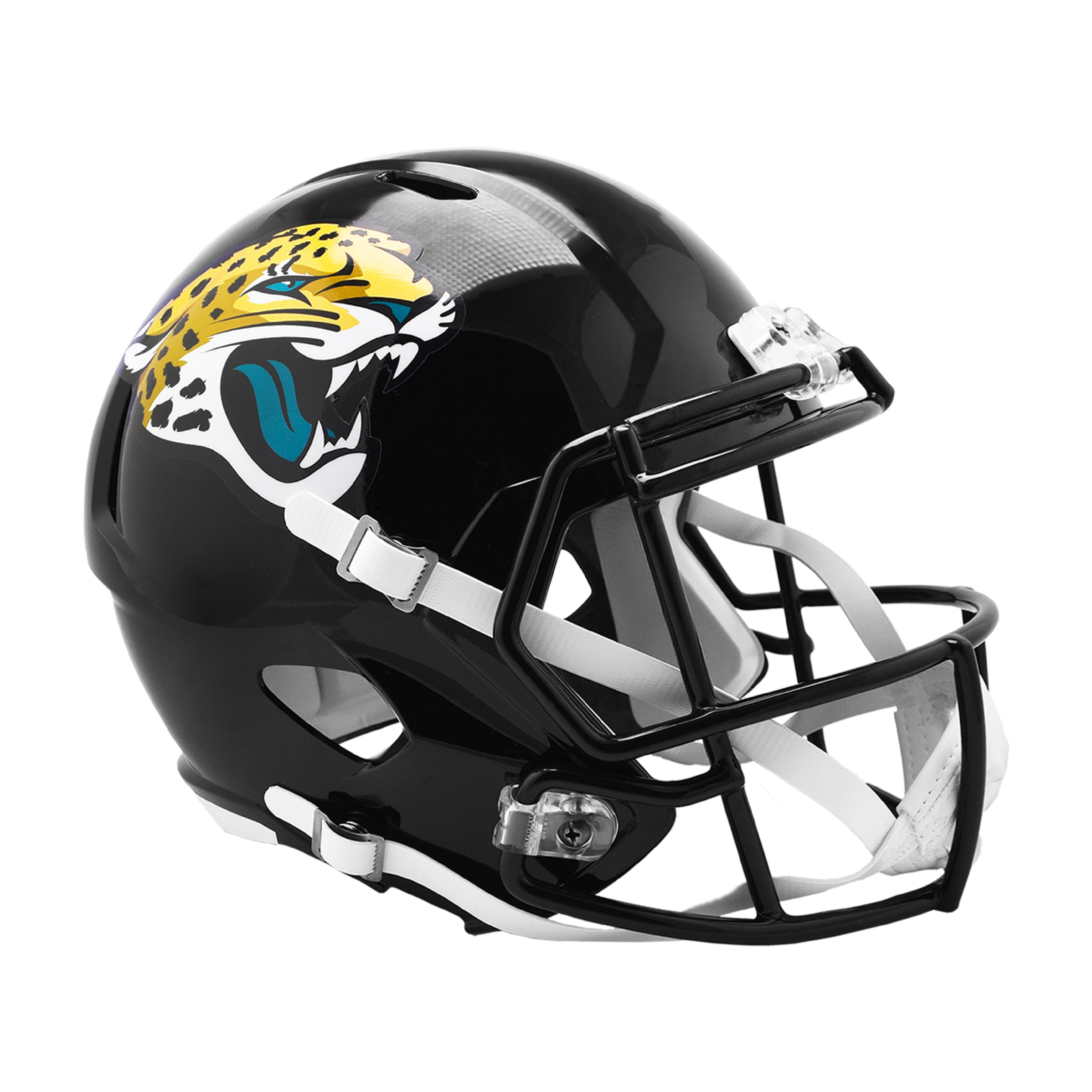 Jacksonville Jaguars Riddell Speed Full Size Replica Football Helmet ...
