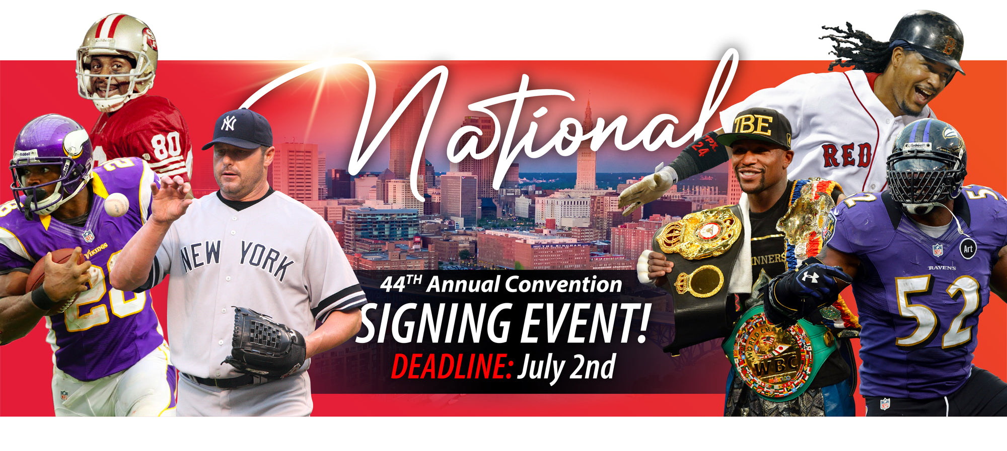 Upcoming Signing Events – Creative Sports