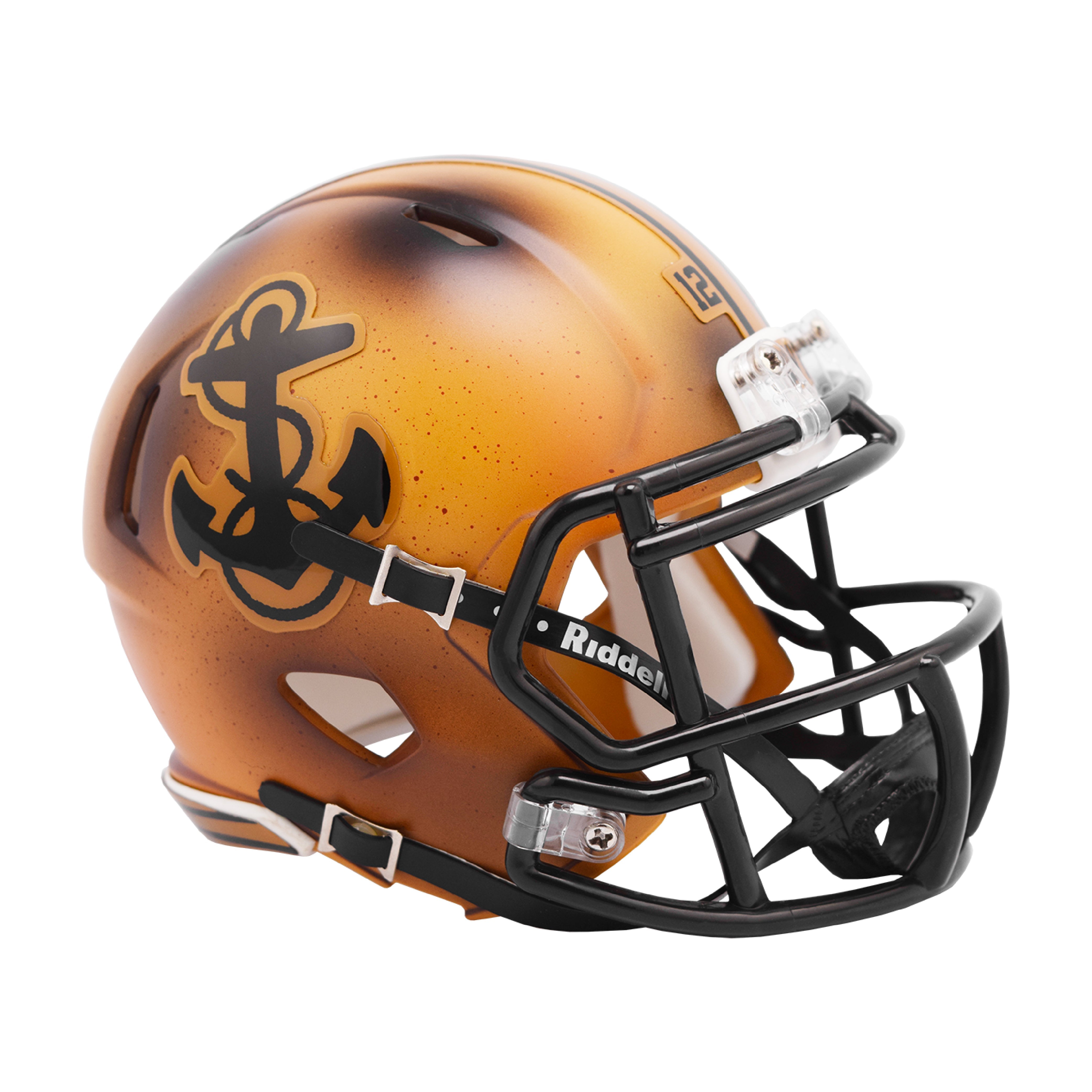 Navy Midshipmen Riddell Speed Mini Throwback Bowl Football Helmet ...