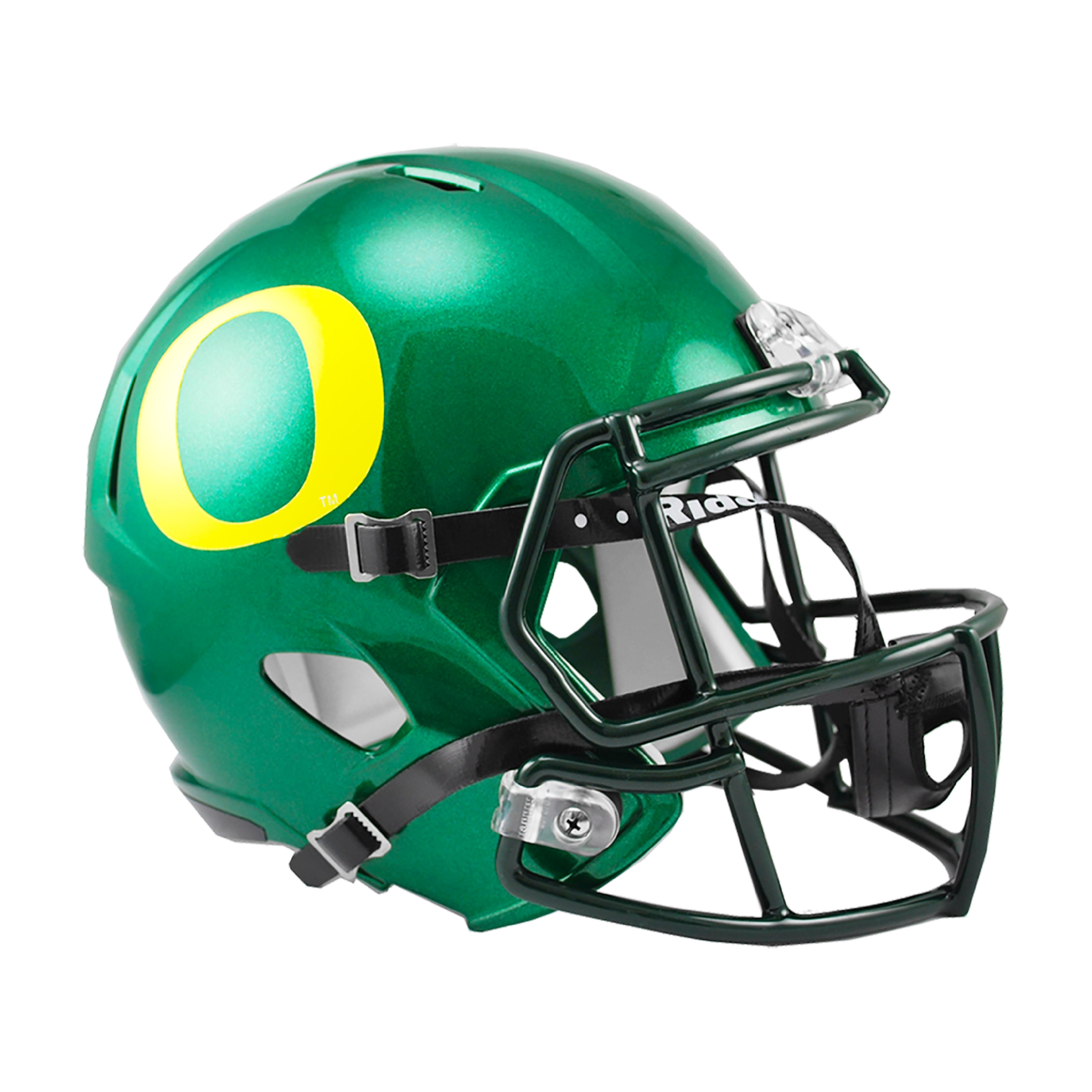 Oregon Ducks Riddell Speed Full Size Replica Football Helmet – Creative ...