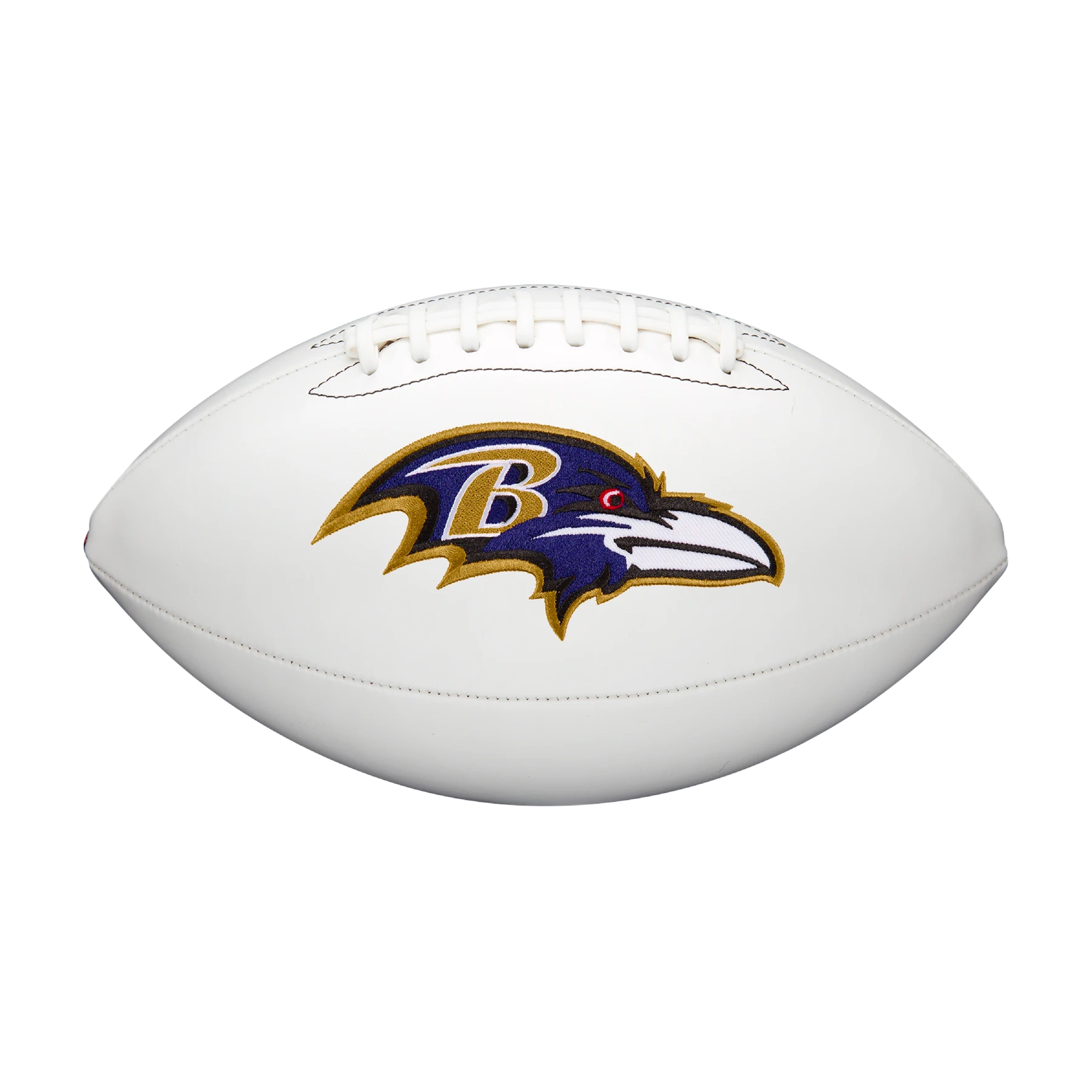 Baltimore Ravens Embroidered Logo Autograph Edition Football – Creative ...