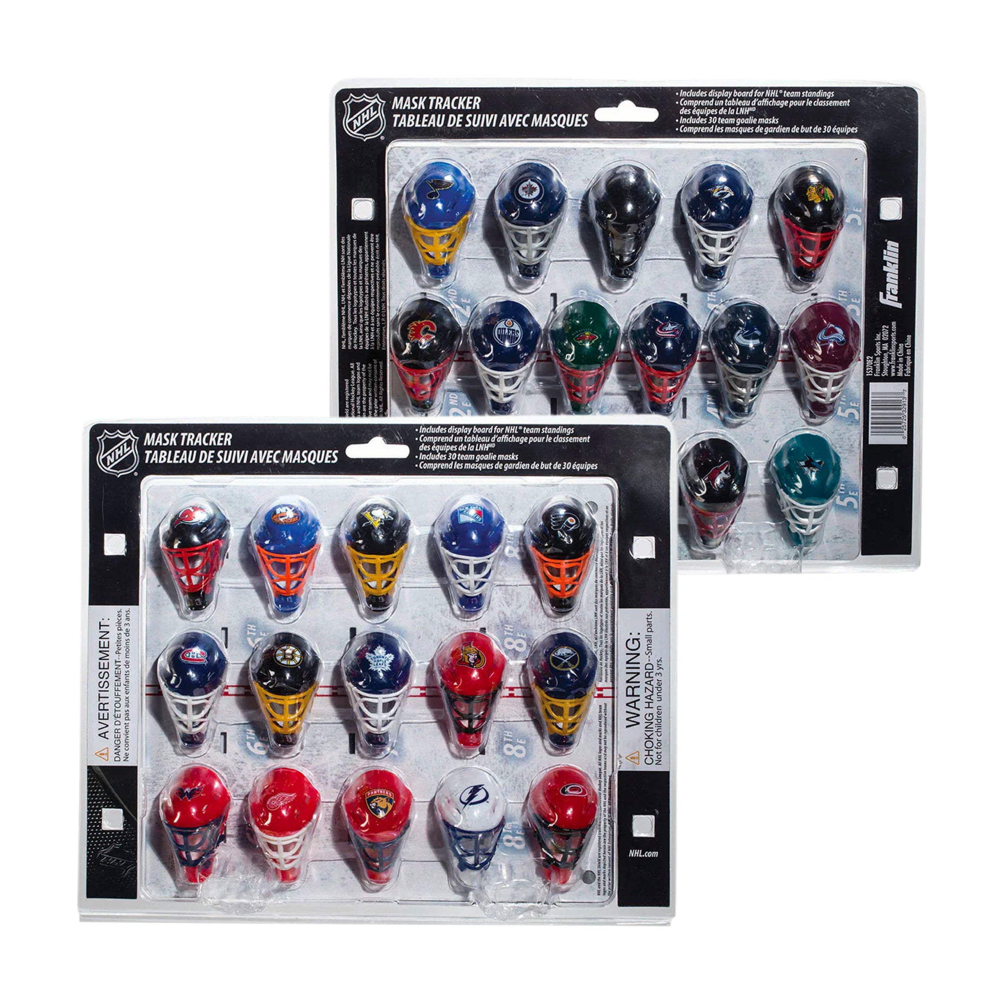 Riddell 32 Piece NHL Helmet Tracker Set - gumball size helmets - All N ...