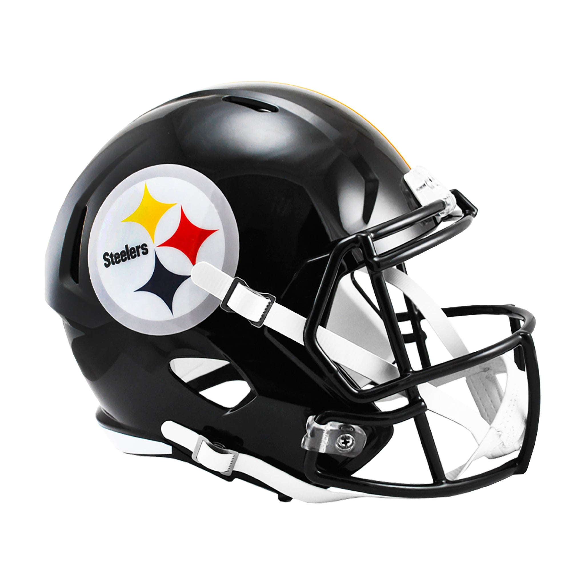 Pittsburgh Steelers Riddell Speed Full Size Replica Football Helmet ...